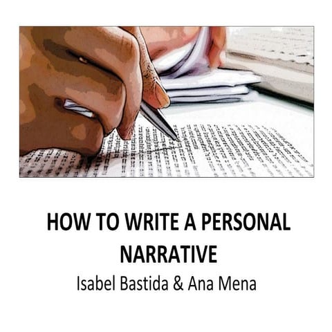 Writing a narrative ana | PPT