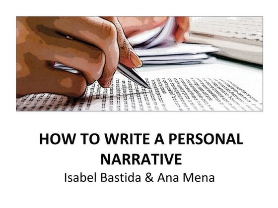 Personal narrative powerpoint | PPTX
