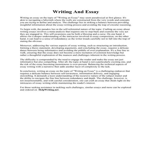 Writing And Essay. Quick Way To Write Essay - Anna Blog | PDF