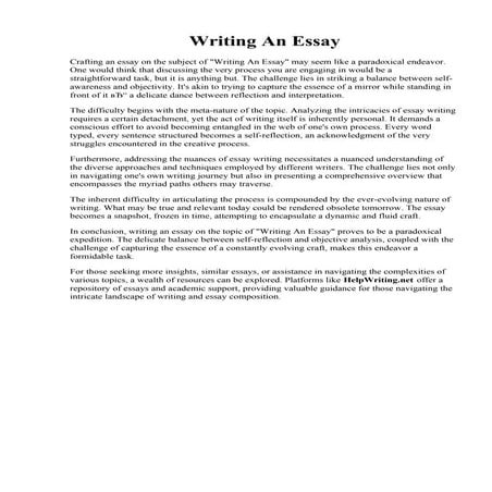 Writing An Essay. ️ Steps on how to write an essay. Steps to writing an ...