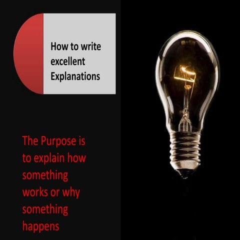 Writing an explanation | PPTX | Weather | Science