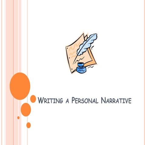 Writing a personal narrative | PPT