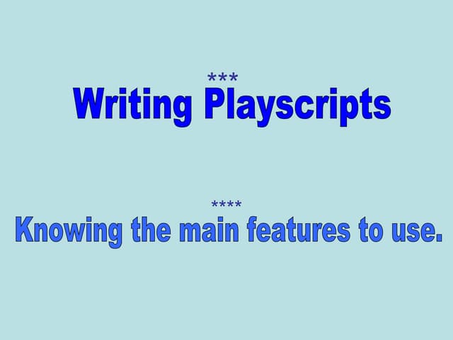 ppt-how-to-write-a-playscript.pptx