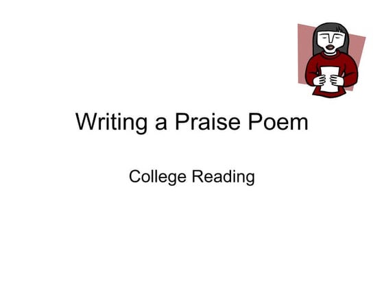 Sonnet writing project | PPT