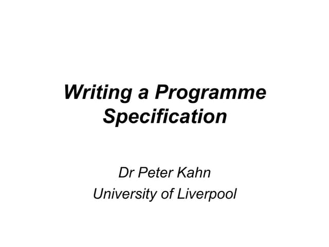 CMI End Point Assessment Presentation | PPTX