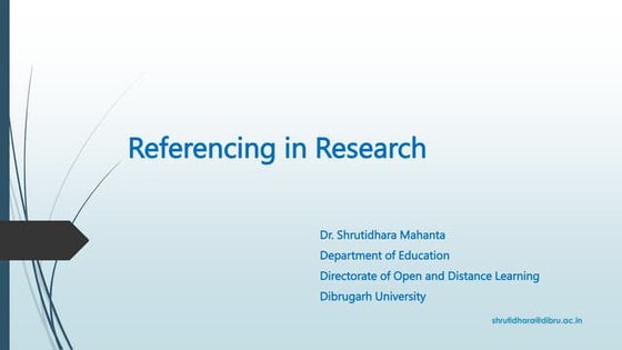 UWS Brief Guide to Harvard Referencing | PDF