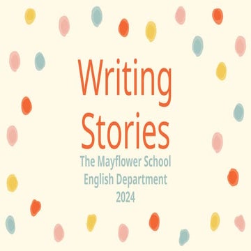 tips on how to write a short story - structure | PPTX