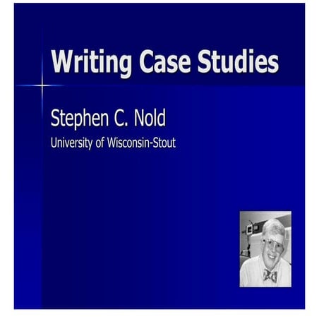 Writing Case Studies | PPT