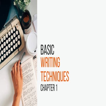 Writing ch 1 | PPT