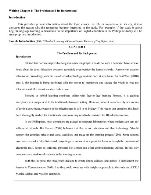 How to write chapter 5 | PPT How to write chapter 5 | PPT