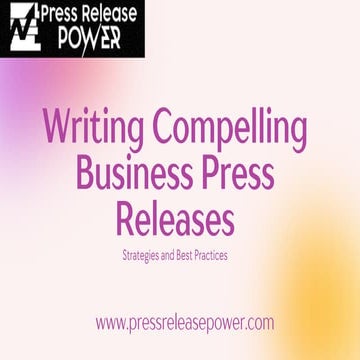 Writing Compelling Business Press Releases.pdf