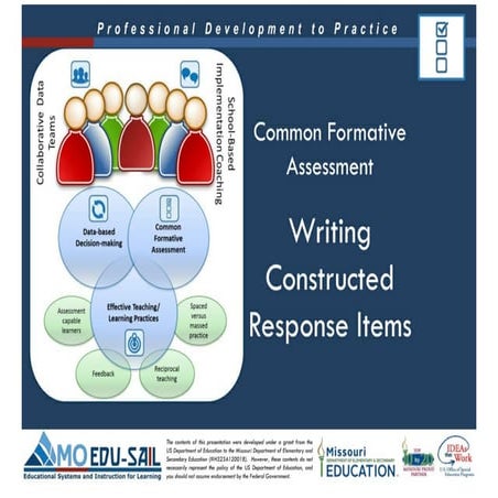 Writing Constructed Response Items | PPT