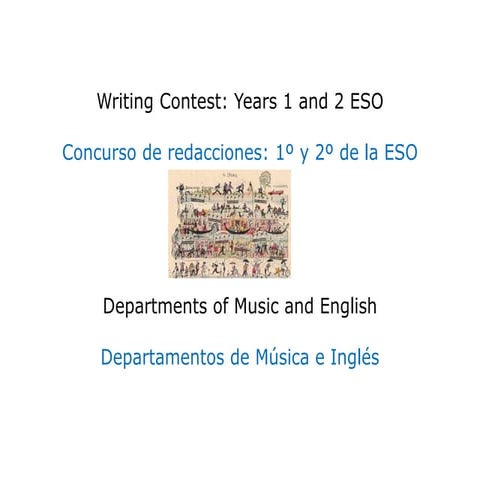 Writing contest | PPTX