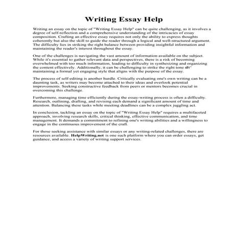 Writing Essay Help.pdf