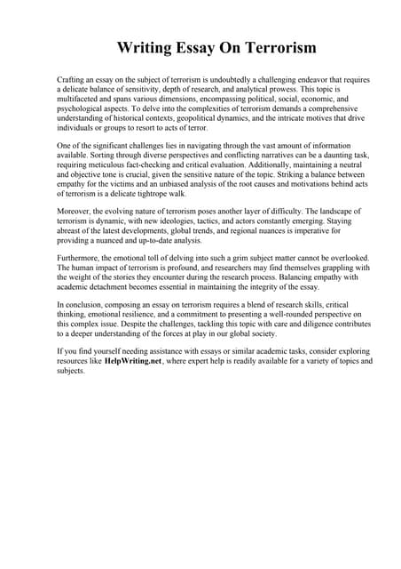 What Is Terrorism Essay.pdf