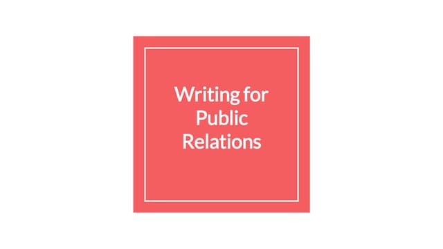 Nike Backgrounder PR Writing | DOCX