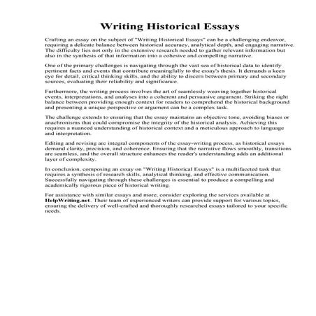 Personal Historical Narrative Assignment Instructions andRub.docx
