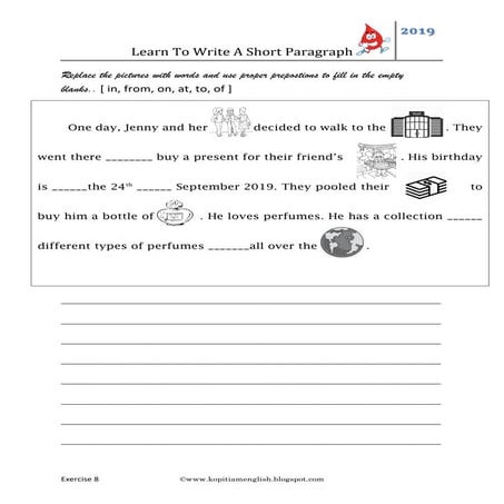 Write A Short Paragraph | PDF