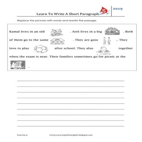 Write A Short Paragraph | PDF