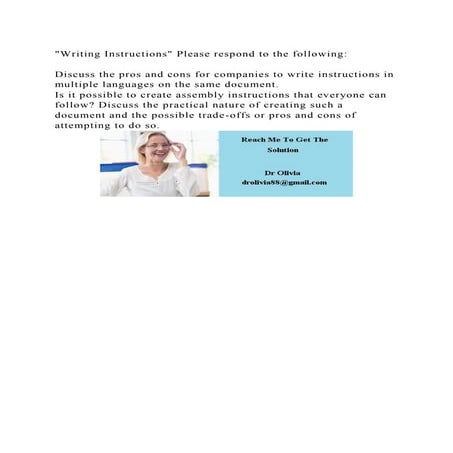 Writing Good Instructions Please respond to the followingRevi.docx
