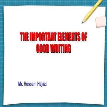 Writing paragraphs Lesson 1 introduction.ppt