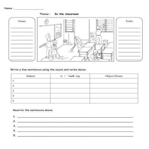 Writing Paper2 UPSR sectionA (classroom) | DOC | Education