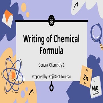 Molecular formula | PPT