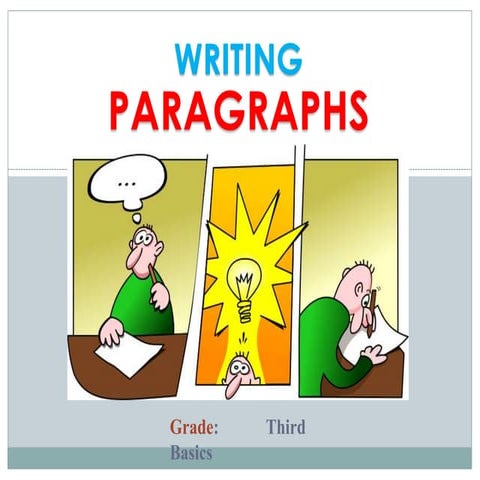 Writing Paragraphs | PPT