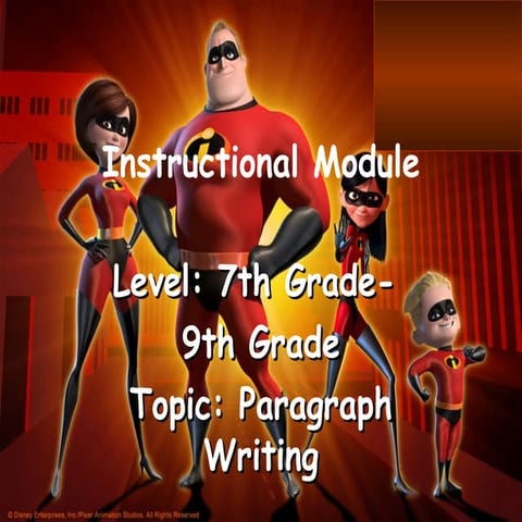 Writing Paragraphs | PPT