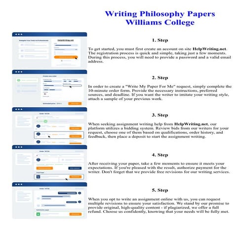 Writing Philosophy Papers Williams College | PDF