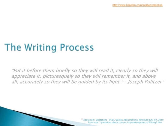 3 x3 writing process | PPTX