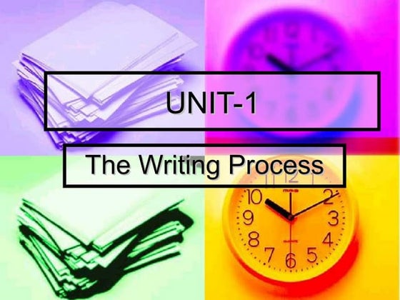 Writing process 5th grade | PPTX