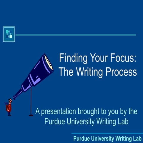 Finding your Focus on Writing Process.ppt