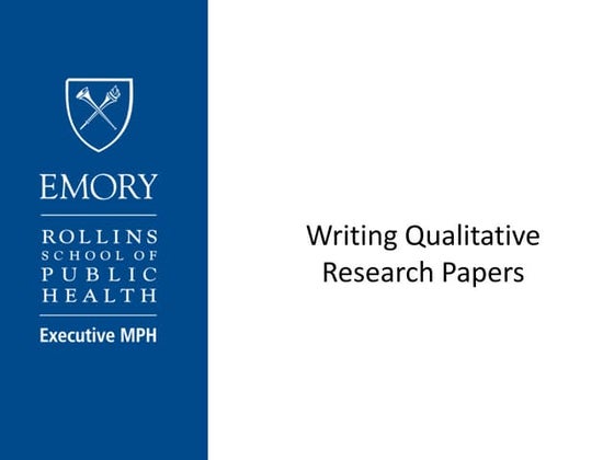 Research Report Writing | PPT