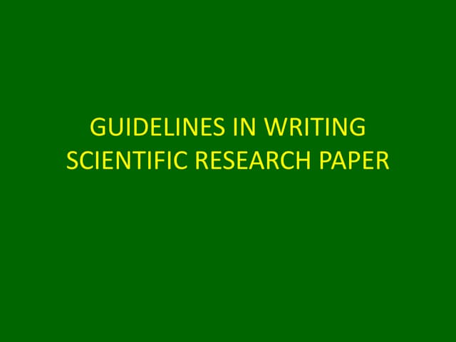 How to write chapter 5 | PPTX