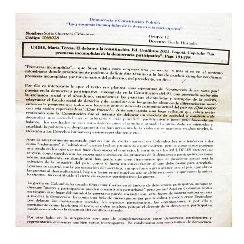 Writing sample | PDF