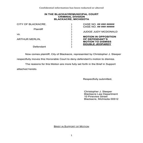 Writing sample - Criminal Defense | DOCX | Crime & Harmful Acts to ...