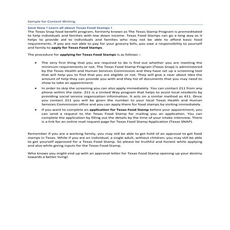 Writing samples | PDF