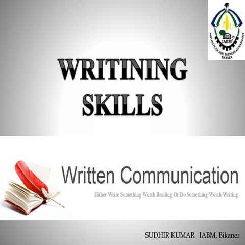 Effective Written Communication