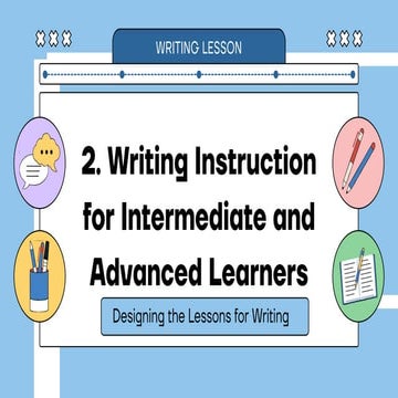 WRITING SKILLS in teaching writing eng maj 107 | PPTX