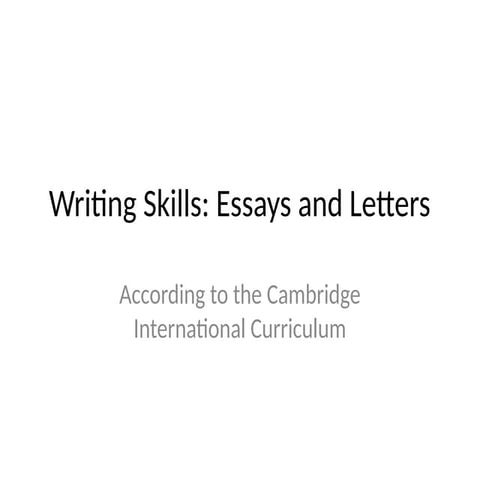 Writing_Skills_Cambridge_Curriculum.pptx