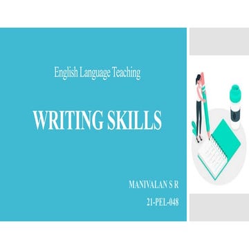 Writing skills English language Teaching.pptx