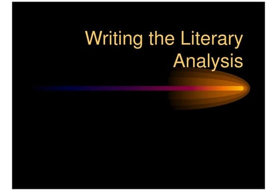 Writing A Formal Essay | PPT