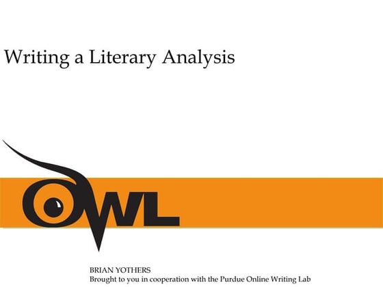 Checklist for analyzing a literature review | PPT