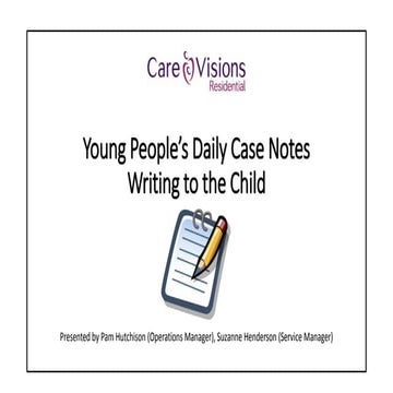 Writing to the child, creating cultures, learning and development in ...