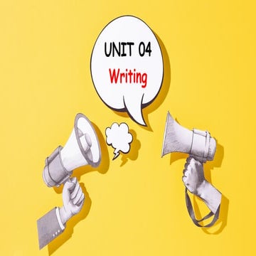 writing unit 04COMMUNICATION - writing .pptx