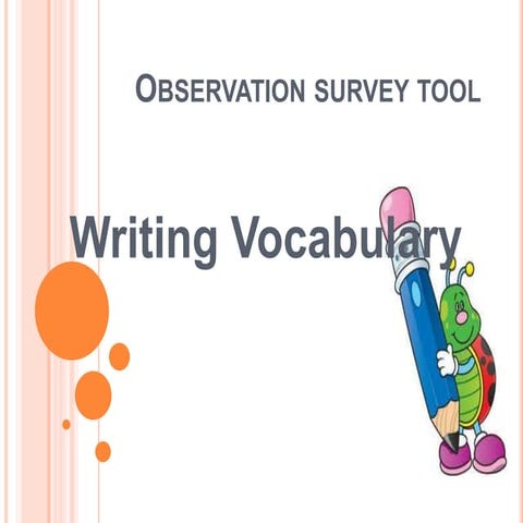 Writing Vocabulary | PPTX