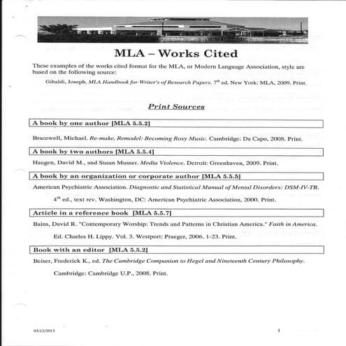 Writing workshop handout | PDF