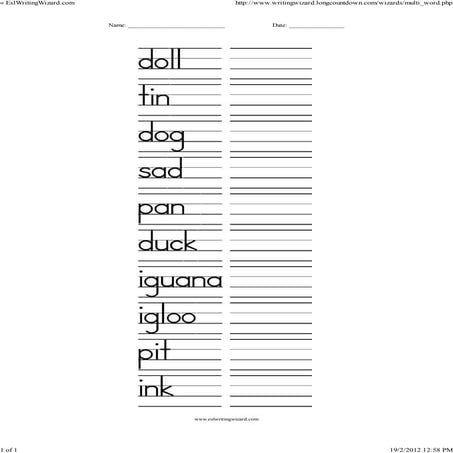 Writing wsheet unit 6 | PDF