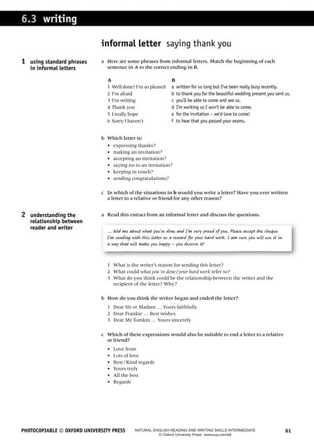 Revising Letters | PPT